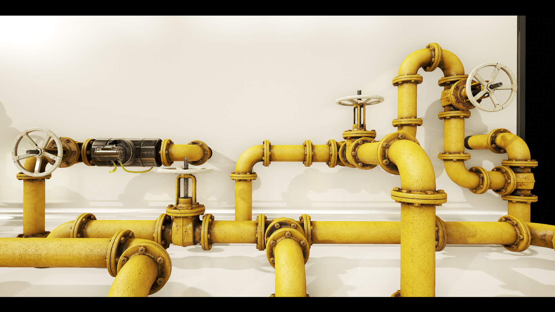 ArtStation - PBR Modular Pipes Set - UE Project 4.22+ | Game Assets