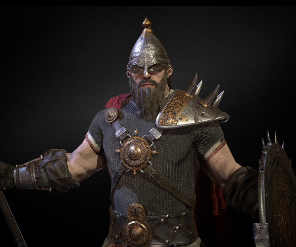 ArtStation - Hero Old Warrior | Resources