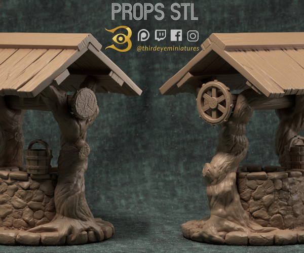 ArtStation - Well [3d PRINT READY] [ThirdEyeMiniatures]