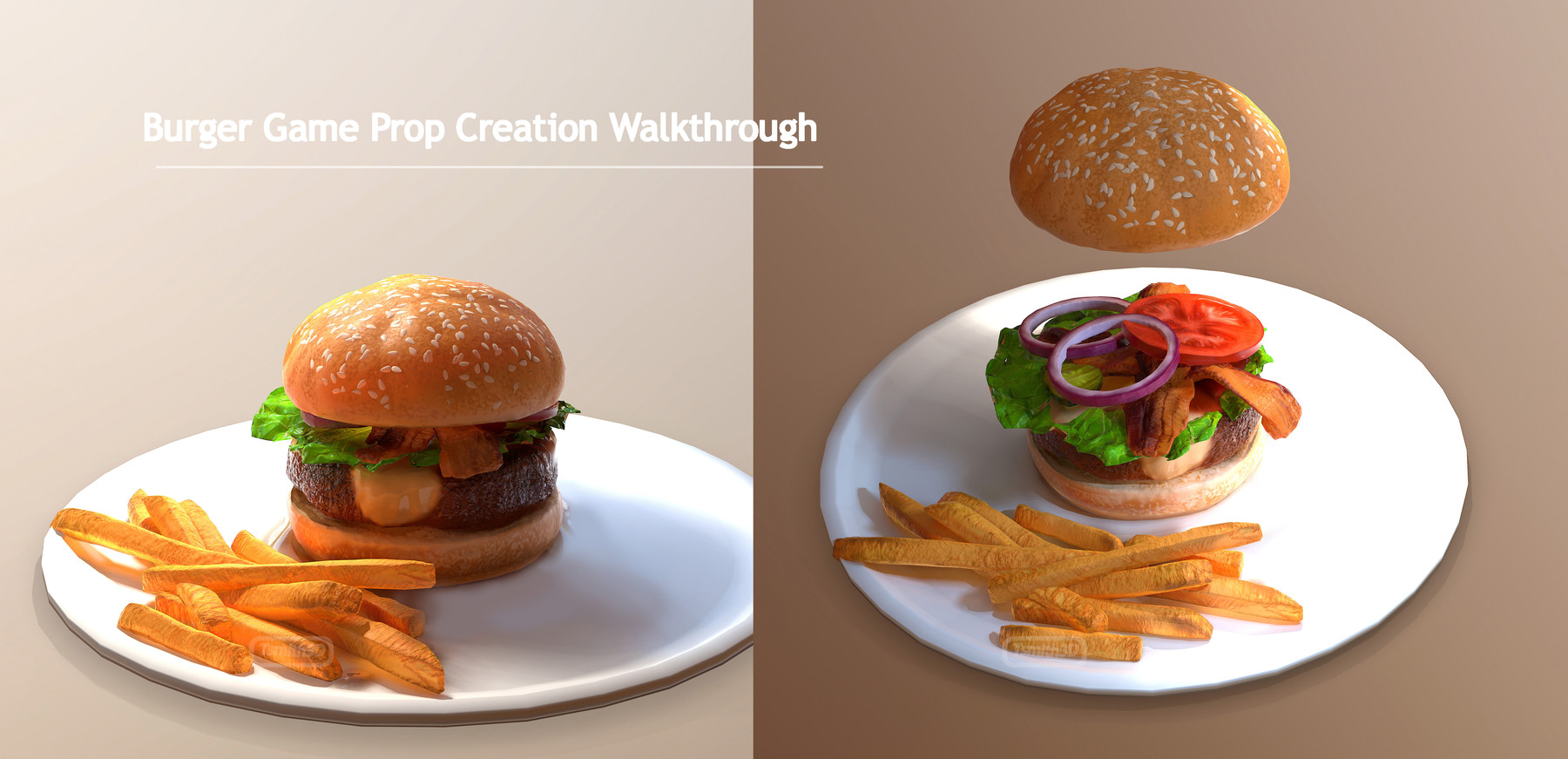 Tyler Smith - Burger Game Prop Creation Walkthrough