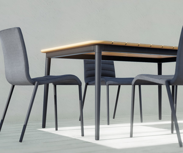ArtStation - Table and Chair 01 / Furniture / 3D model | Resources