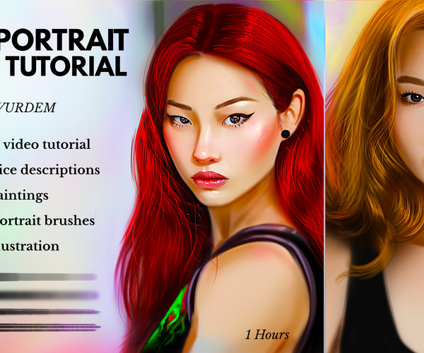ArtStation - Two - Portrait video tutorial bundle | Tutorials
