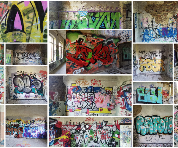 ArtStation - Street Graffiti MEGAPACK references | Resources