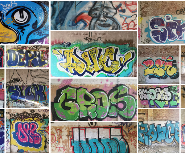 ArtStation - Street Graffiti MEGAPACK references | Resources