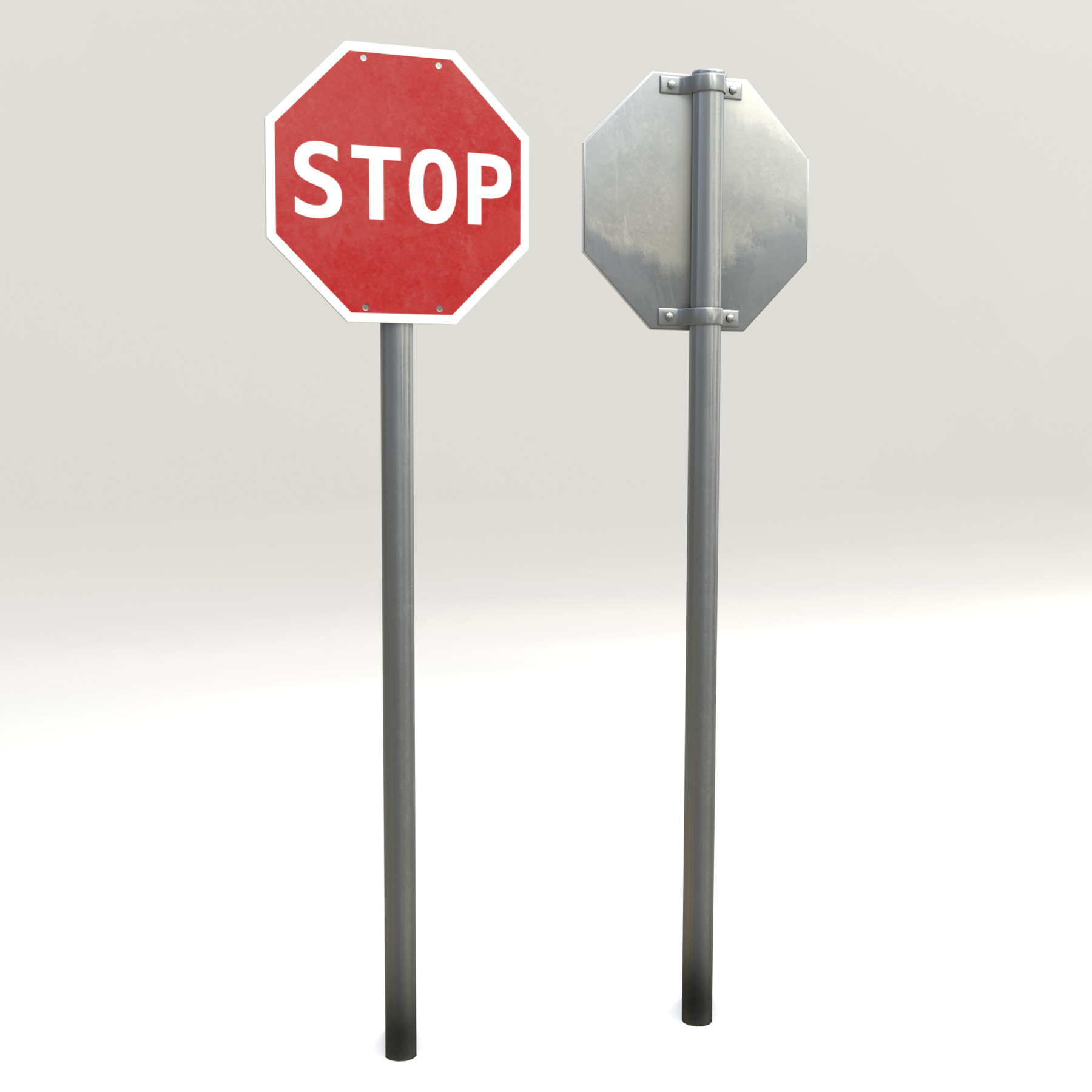 ArtStation - Stop Sign | Game Assets