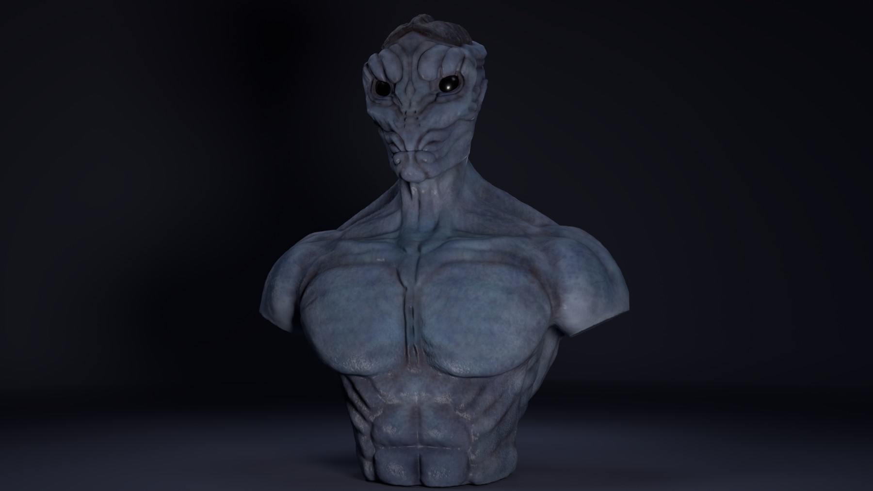 ArtStation - Alien Bust | Resources