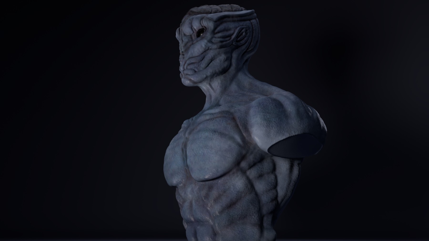 ArtStation - Alien Bust | Resources