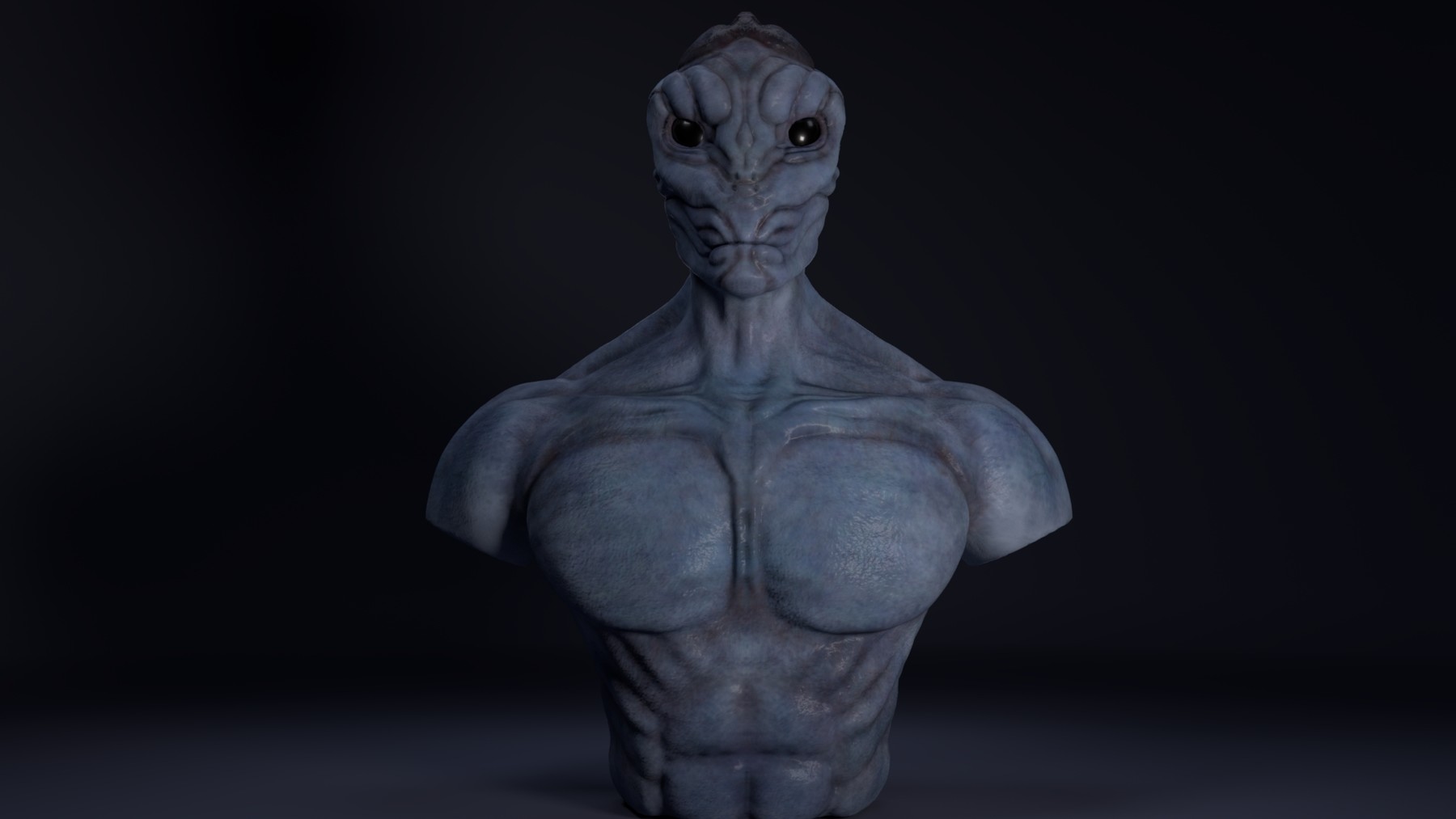 ArtStation - Alien Bust | Resources