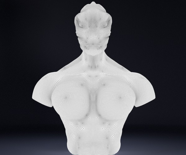 ArtStation - Alien Bust | Resources