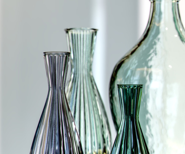 ArtStation - Glass Vases Collection 01 | Resources