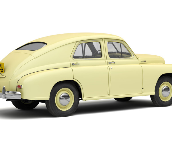 ArtStation - GAZ-M20 Pobeda | Resources