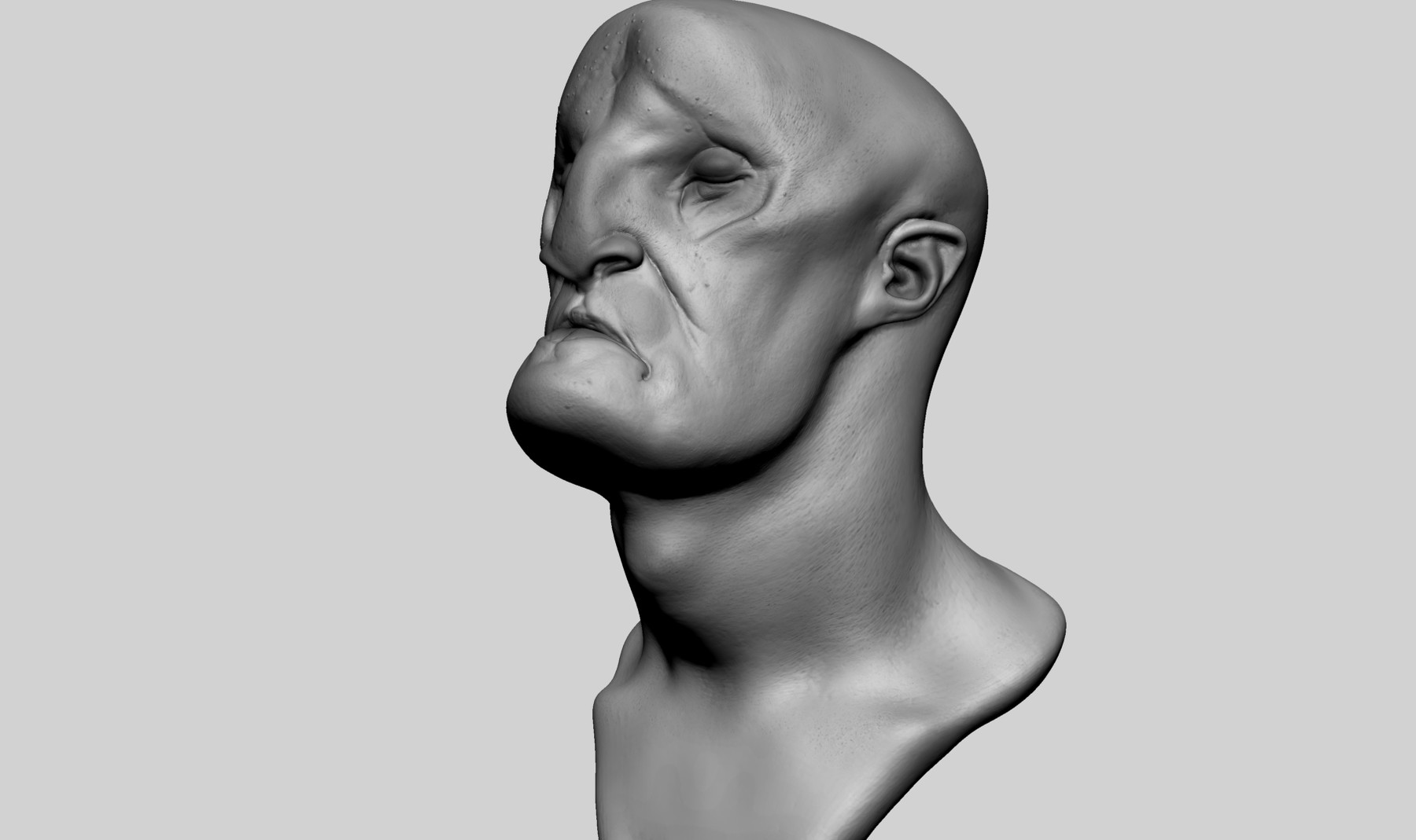 ArtStation - Curvy Creature Head | Resources