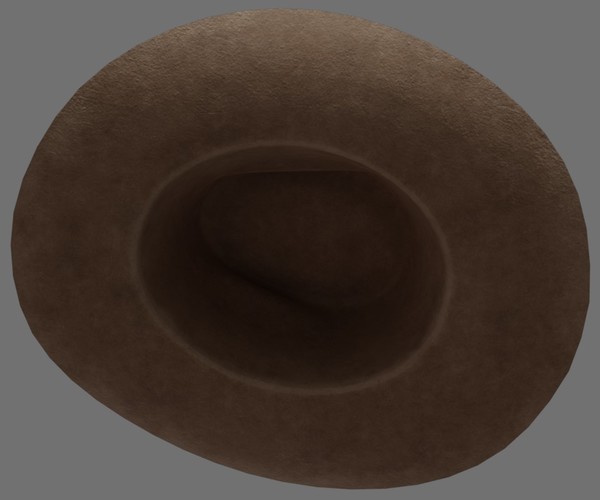 ArtStation - Cowboy Hat 1B | Game Assets