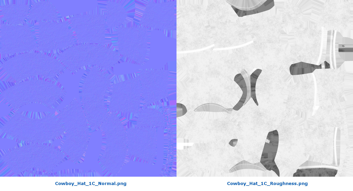 ArtStation - Cowboy Hat 1C | Game Assets