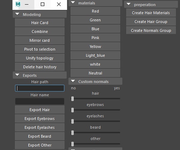 ArtStation - Quick Hair - Maya Plugin | Resources