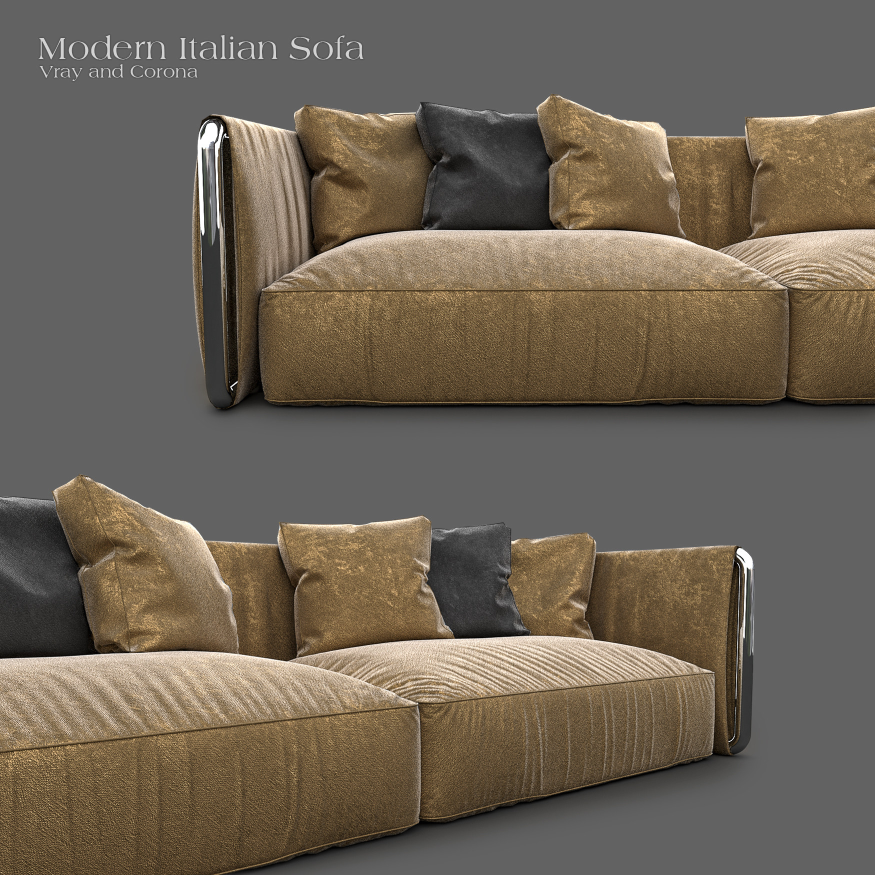 ArtStation - FlexForm Italian Sofa | Resources