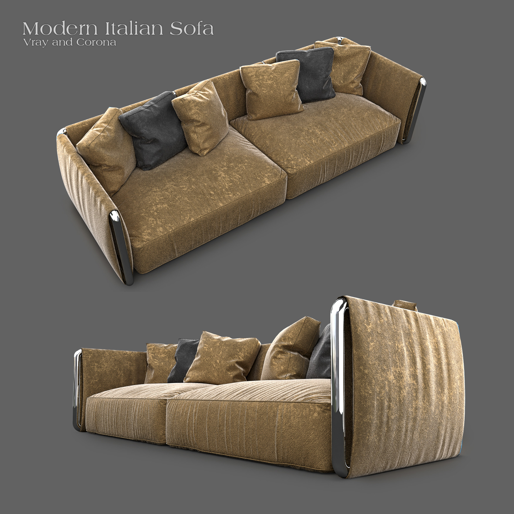 ArtStation - FlexForm Italian Sofa | Resources