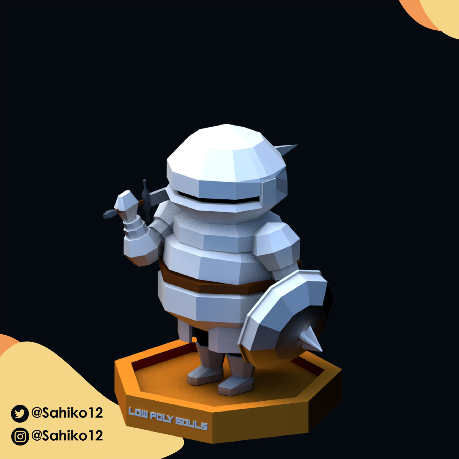 ArtStation - Low Poly Souls - First Pack | Resources