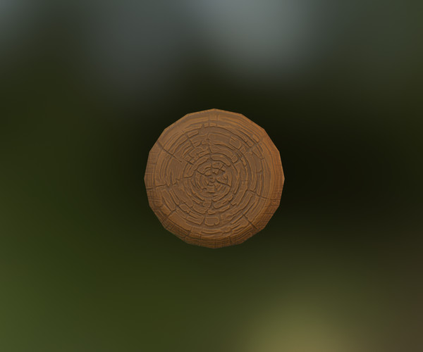 ArtStation - Stylized Log | Resources