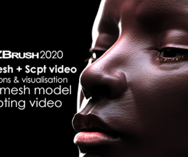 ArtStation - Base mesh + Sculpting video | Resources