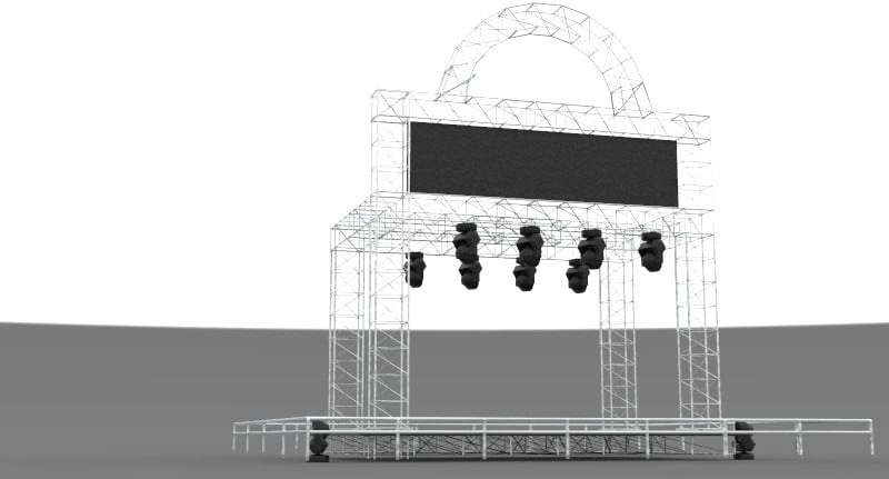 ArtStation - Stage BoxTruss | Resources