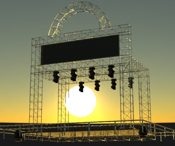 ArtStation - Stage BoxTruss | Resources