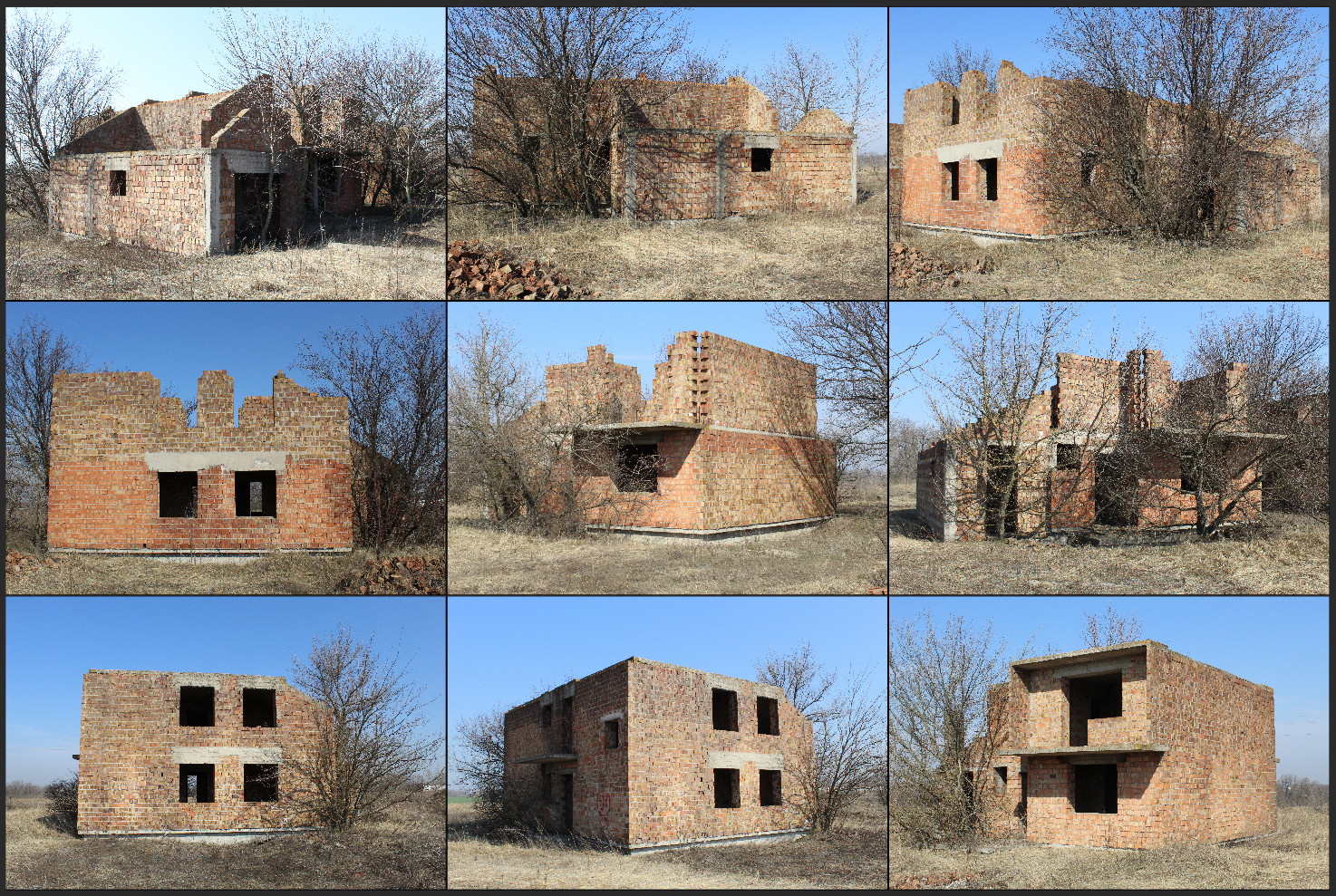 ArtStation - Abandoned and unfinished buildings Pack | Resources