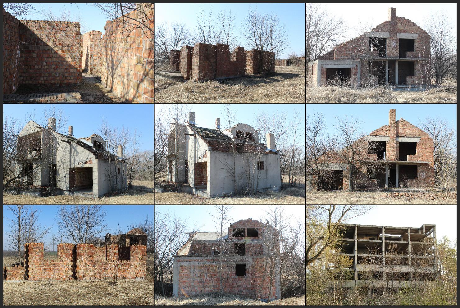 ArtStation - Abandoned and unfinished buildings Pack | Resources