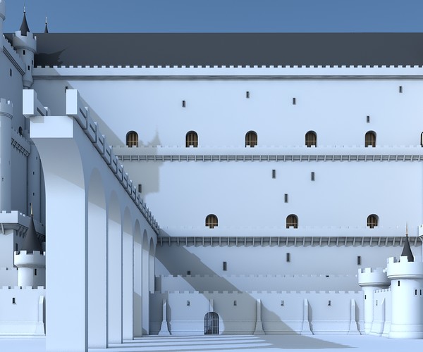 ArtStation - Fantasy Castle 004 | Resources