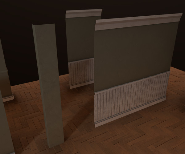 ArtStation - Modular Walls - PBR | Game Assets