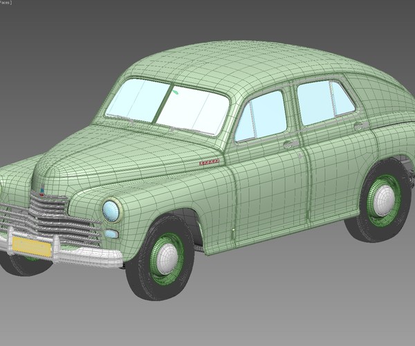 ArtStation - GAZ-M20 Pobeda | Resources