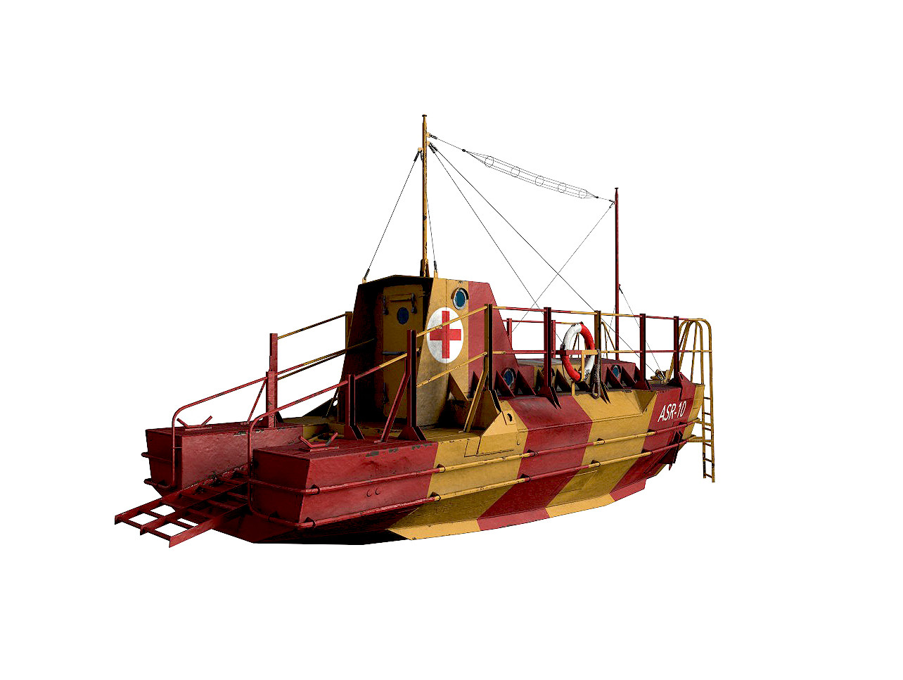 ArtStation - Air Sea Rescue Craft ASR 10 World War II | Game Assets