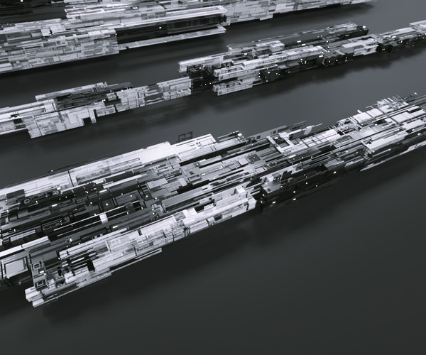 ArtStation - 3D Greebles set 2 | Resources