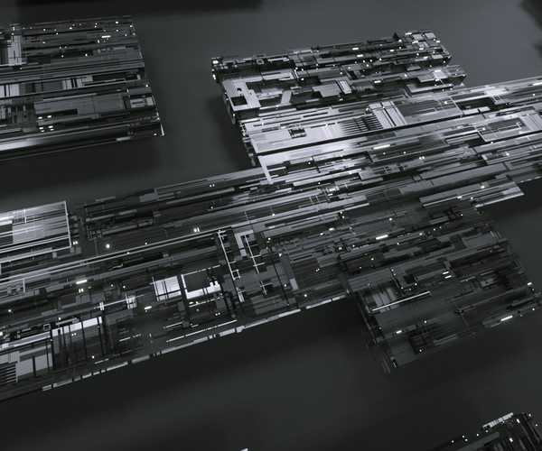 ArtStation - 3D Greebles set 2 | Resources