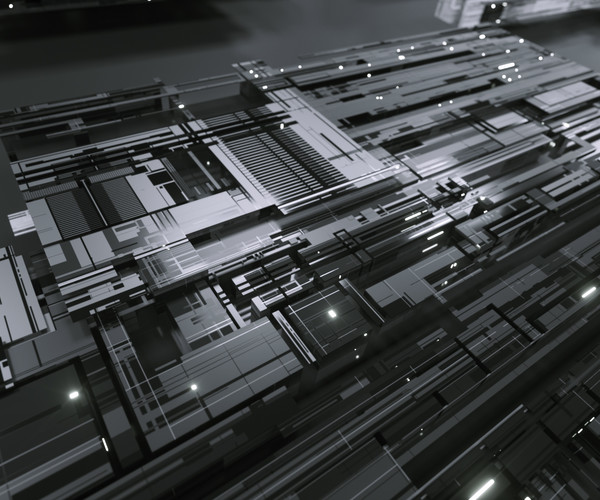 ArtStation - 3D Greebles set 2 | Resources