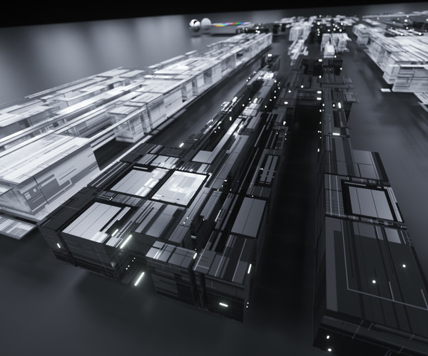 ArtStation - 3D Greebles set 2 | Resources