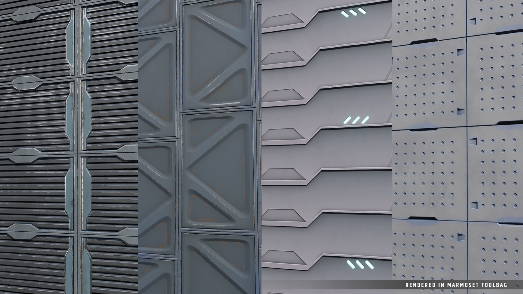 ArtStation - Sci-Fi Materials Pack | Game Assets