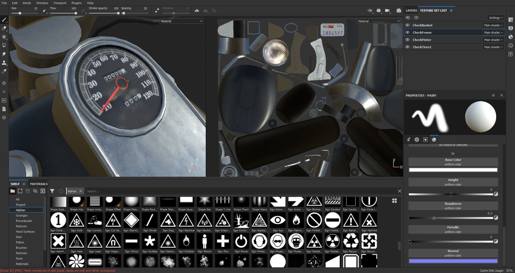 ArtStation - Realistic Materials - Substance Painter Tutorial | Tutorials