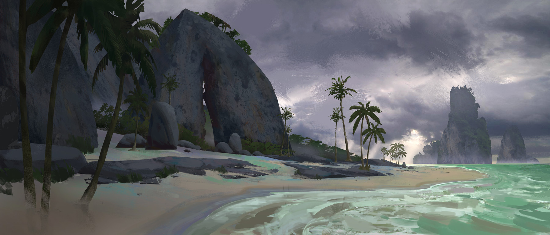 ArtStation - Grayscale To Colour Process | Tutorials