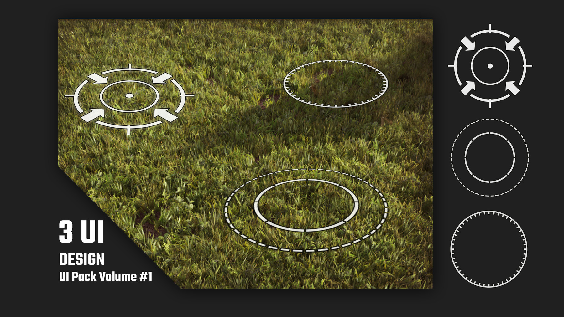 ArtStation - UI Pack Set Volume 1 - Markers | Game Assets