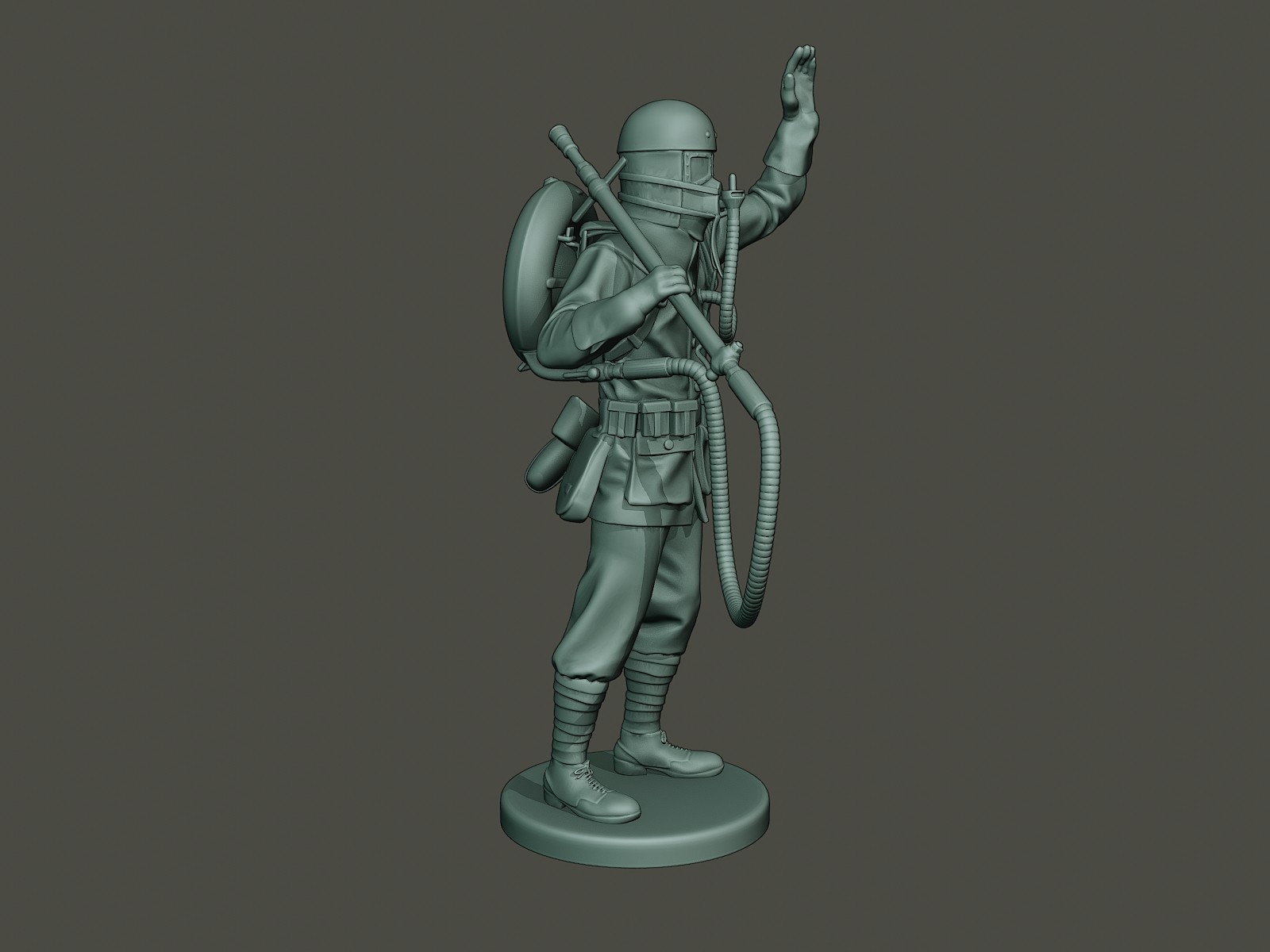 ArtStation - German soldier ww1 saluting G5 | Resources
