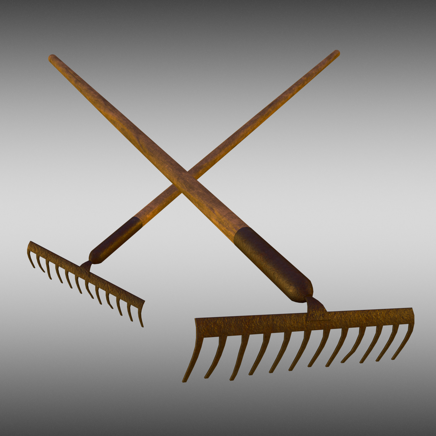 ArtStation - Rake Rusty | Game Assets