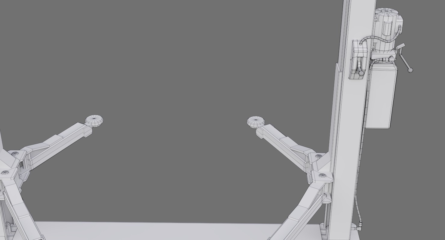 ArtStation - Two Post Lift 1A | Resources