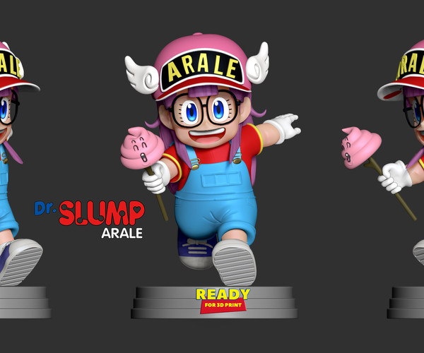 ArtStation - Arale - Dr Slump Fanart | Resources