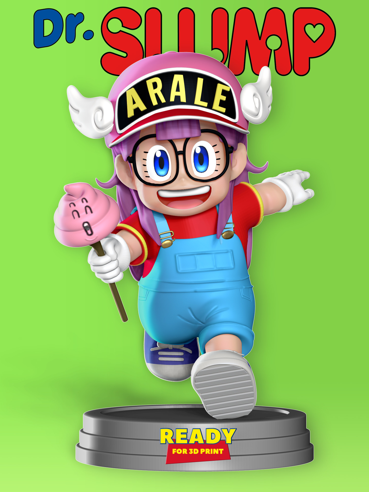 ArtStation - Arale - Dr Slump Fanart | Resources