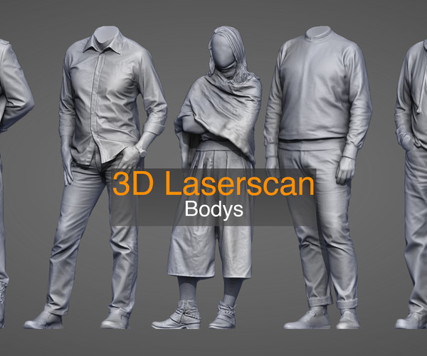 ArtStation - 3D Lascerscan Bodys | Resources