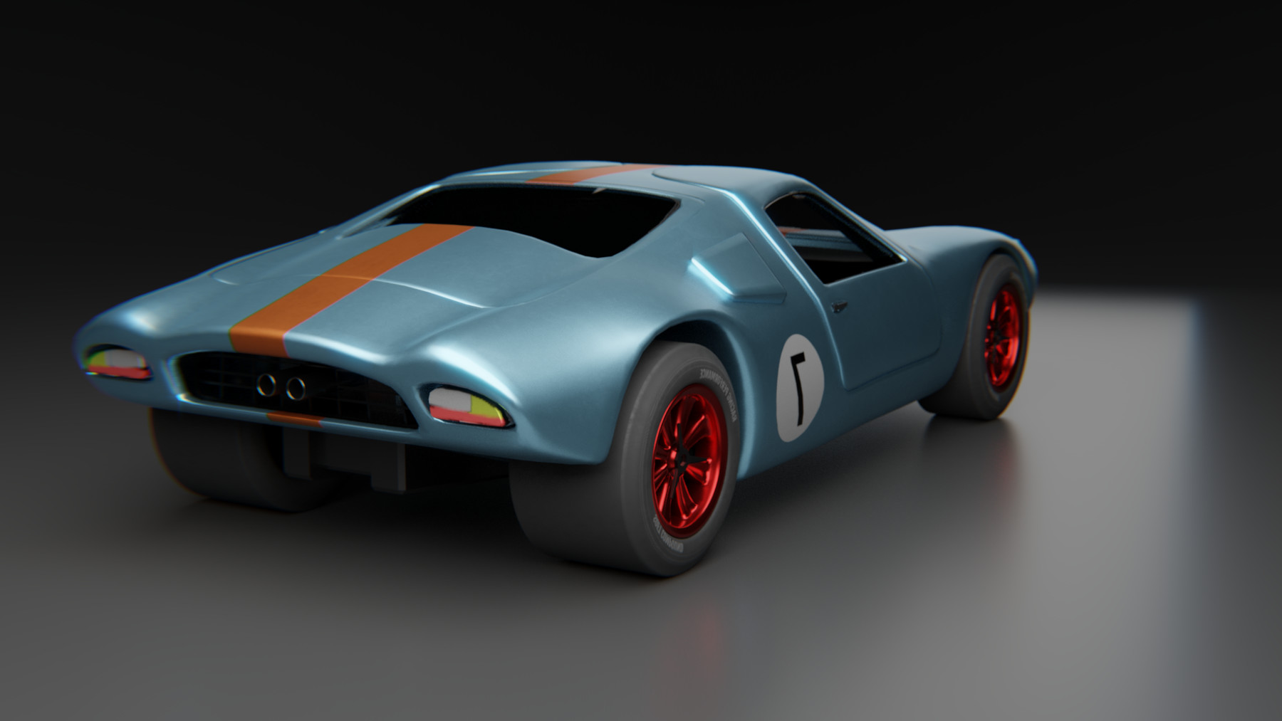 ArtStation - Vintage Racer - Game ready car | Game Assets