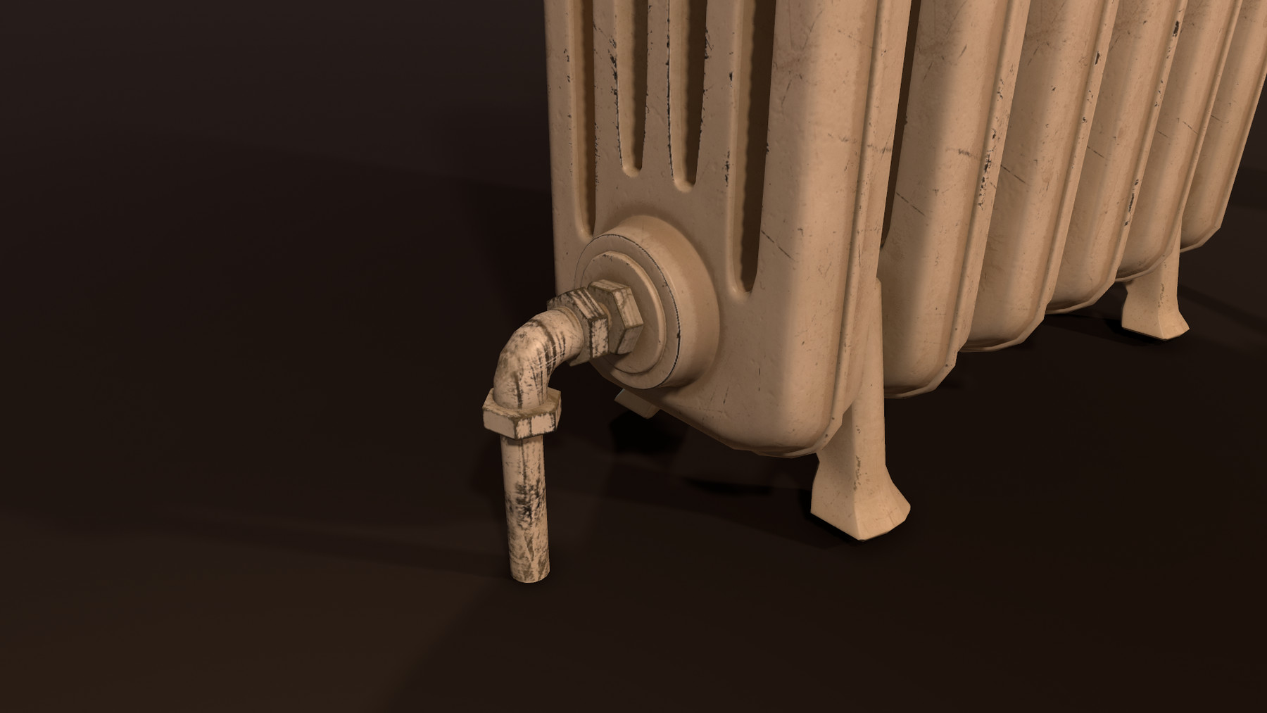 ArtStation - Old Radiator - PBR Model | Game Assets