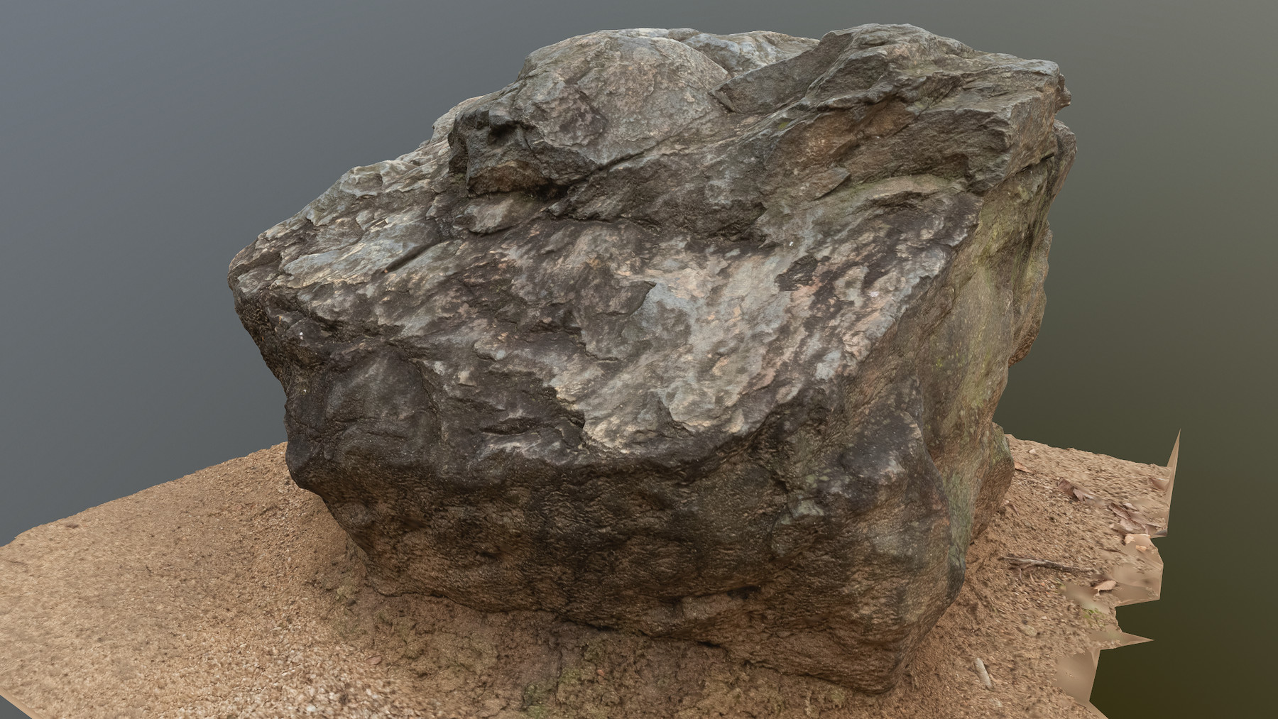 ArtStation - Photoscan_Rock_0001_only HighPoly Mesh (16K Texture ...