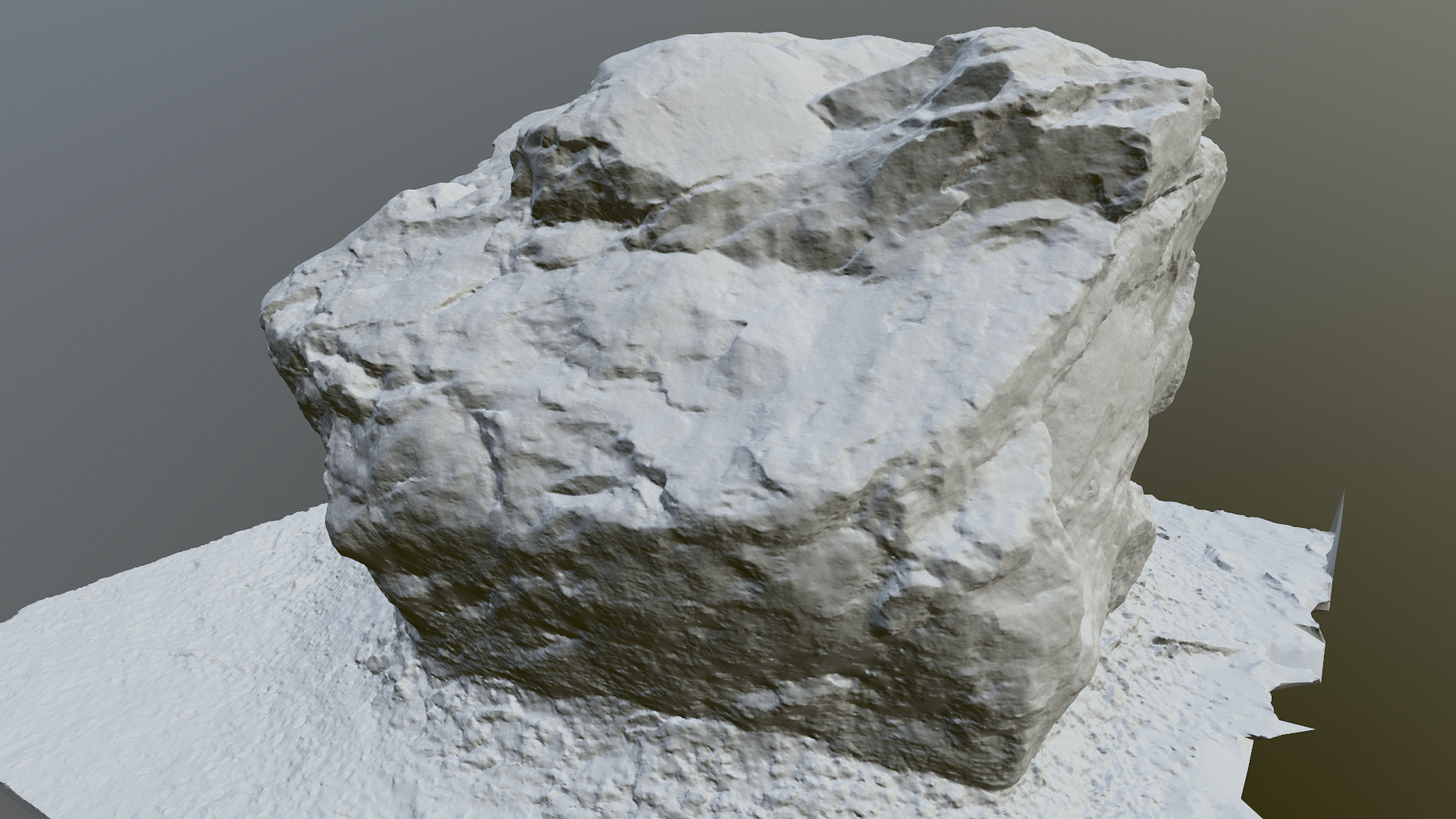 ArtStation - Photoscan_Rock_0001_only HighPoly Mesh (16K Texture ...